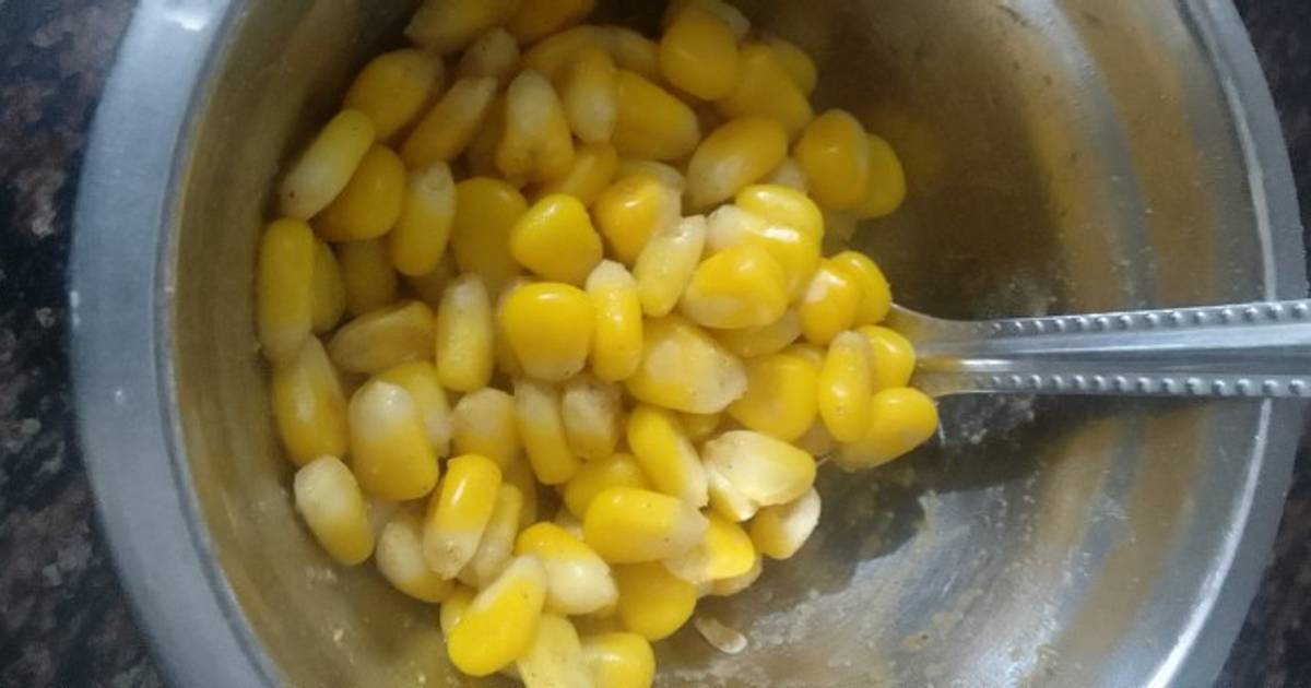 Masala corn chat Recipe by Himanshi - Cookpad