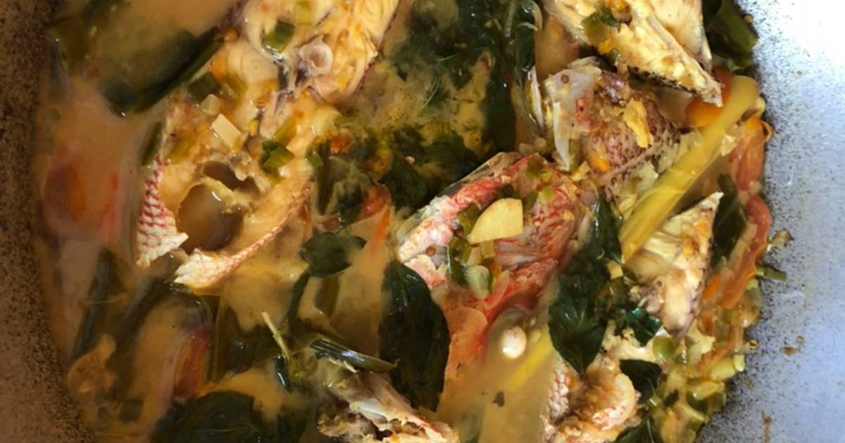 Resep Ikan kakap Merah pallumara oleh Rahman - Cookpad