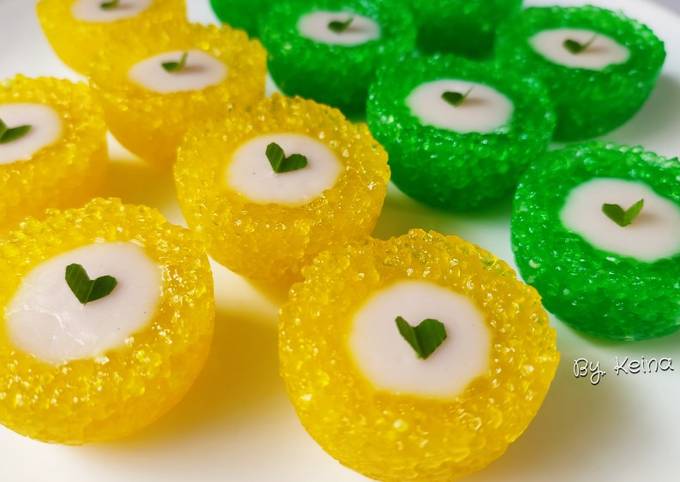 Resep Kue Thai Sagu Mutiara isi Santan oleh Keina Lya - Cookpad
