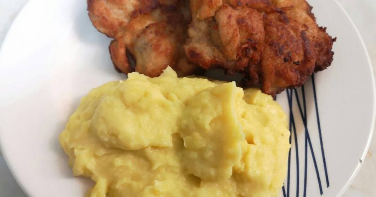 Gran puré de papas Receta de Angela Bazan- Cookpad