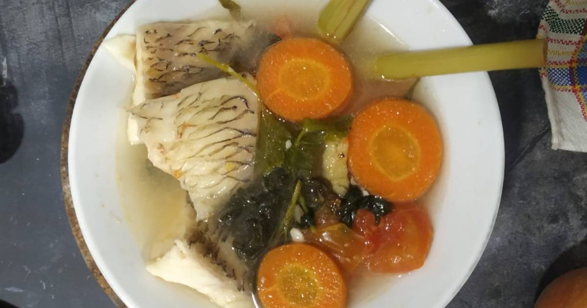 Resep Sup ikan gurame oleh Pawone Swasti - Cookpad