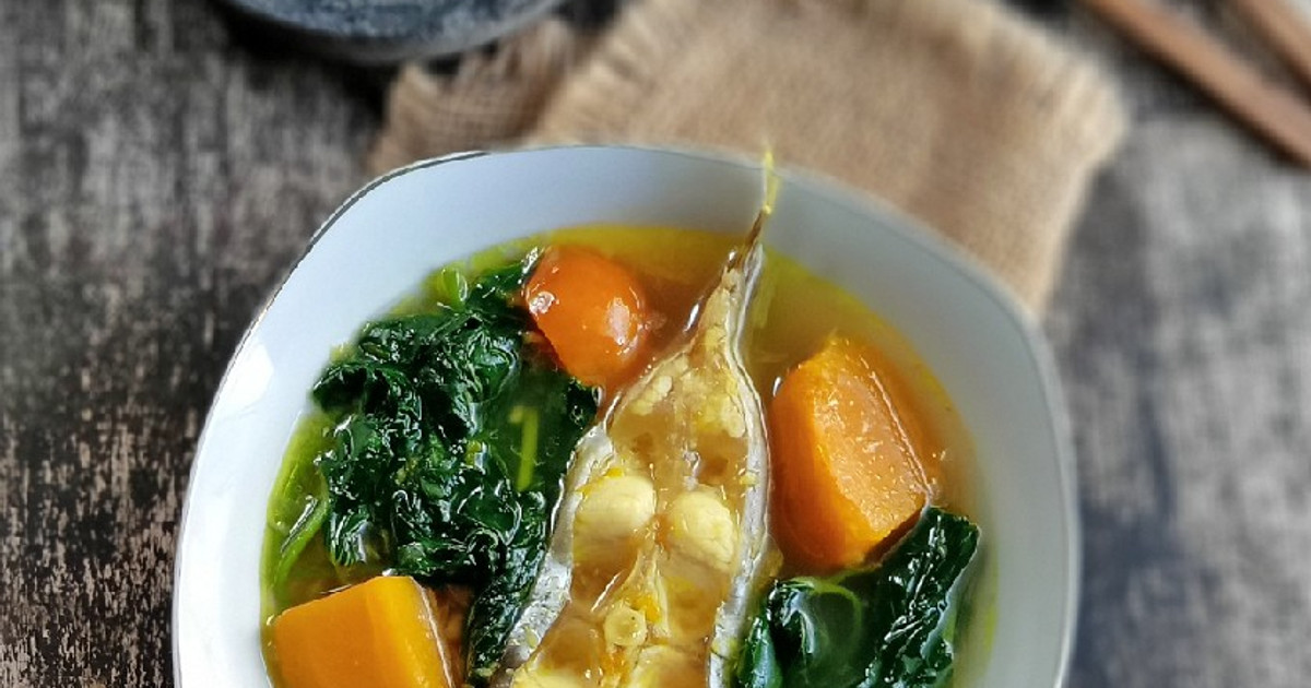 Resep Sayur Asem Daun Ubi Jalar oleh Vey Alodia's Kitchen - Cookpad