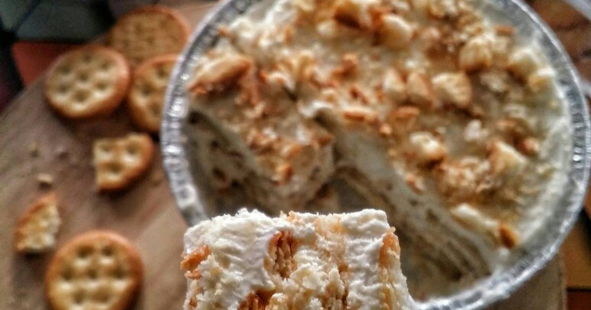 Resipi Cheesekut Biskut Masin oleh Mamamikael Oven - Cookpad