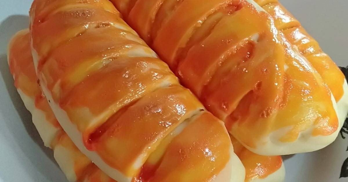 Resep Roti isi pisang coklat home made oleh Anik Sholihah - Cookpad