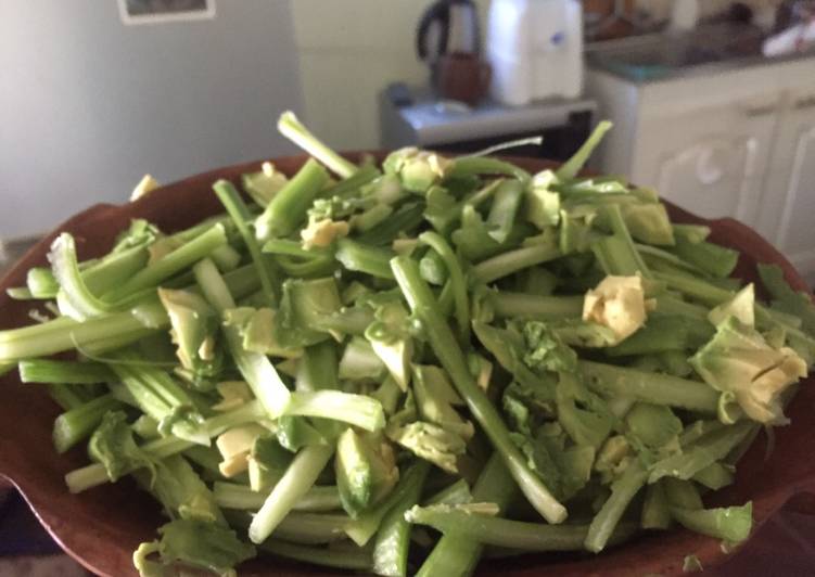 Ensalada de apio con palta Receta de Manola Ignacia- Cookpad