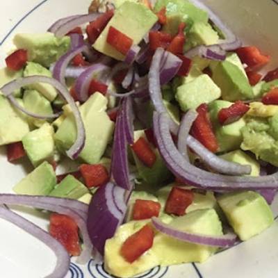 Ensalada de palta Receta de Hernan Diego Martin- Cookpad