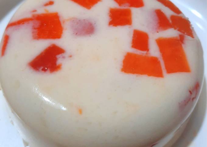 Resep Snack MPASI: Puding Susu Pepaya oleh Gisti - Cookpad