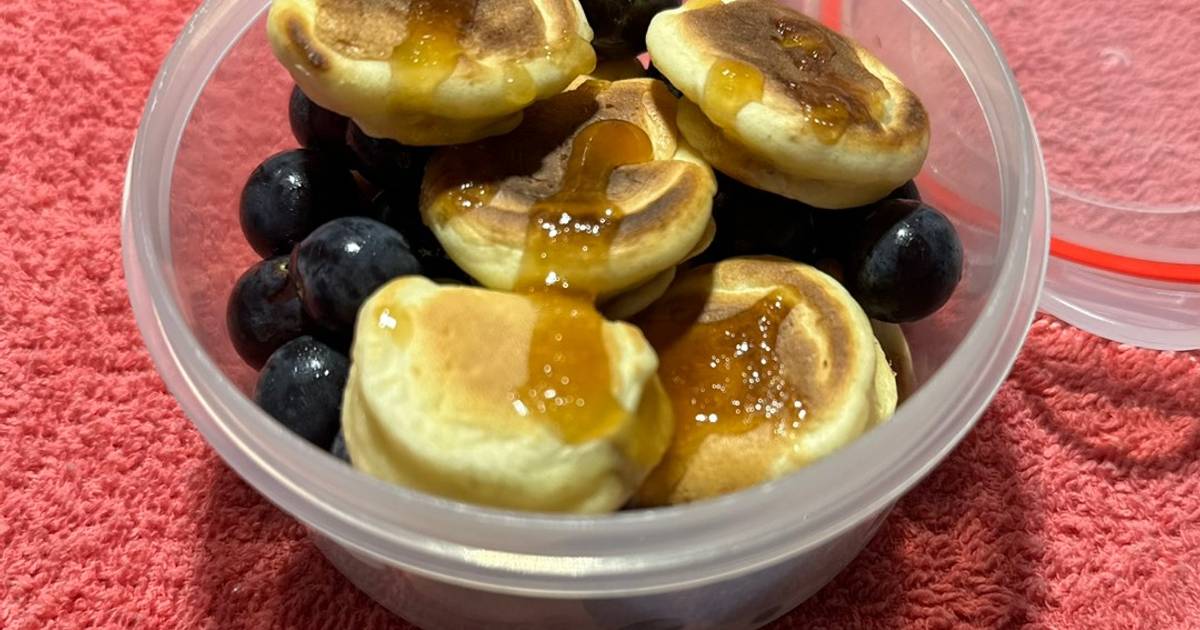 Mini Hotcake’s Receta de Fiorella Iglesias- Cookpad