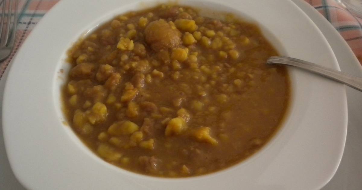 Castañas guisadas Receta de Chefi Martinez- Cookpad