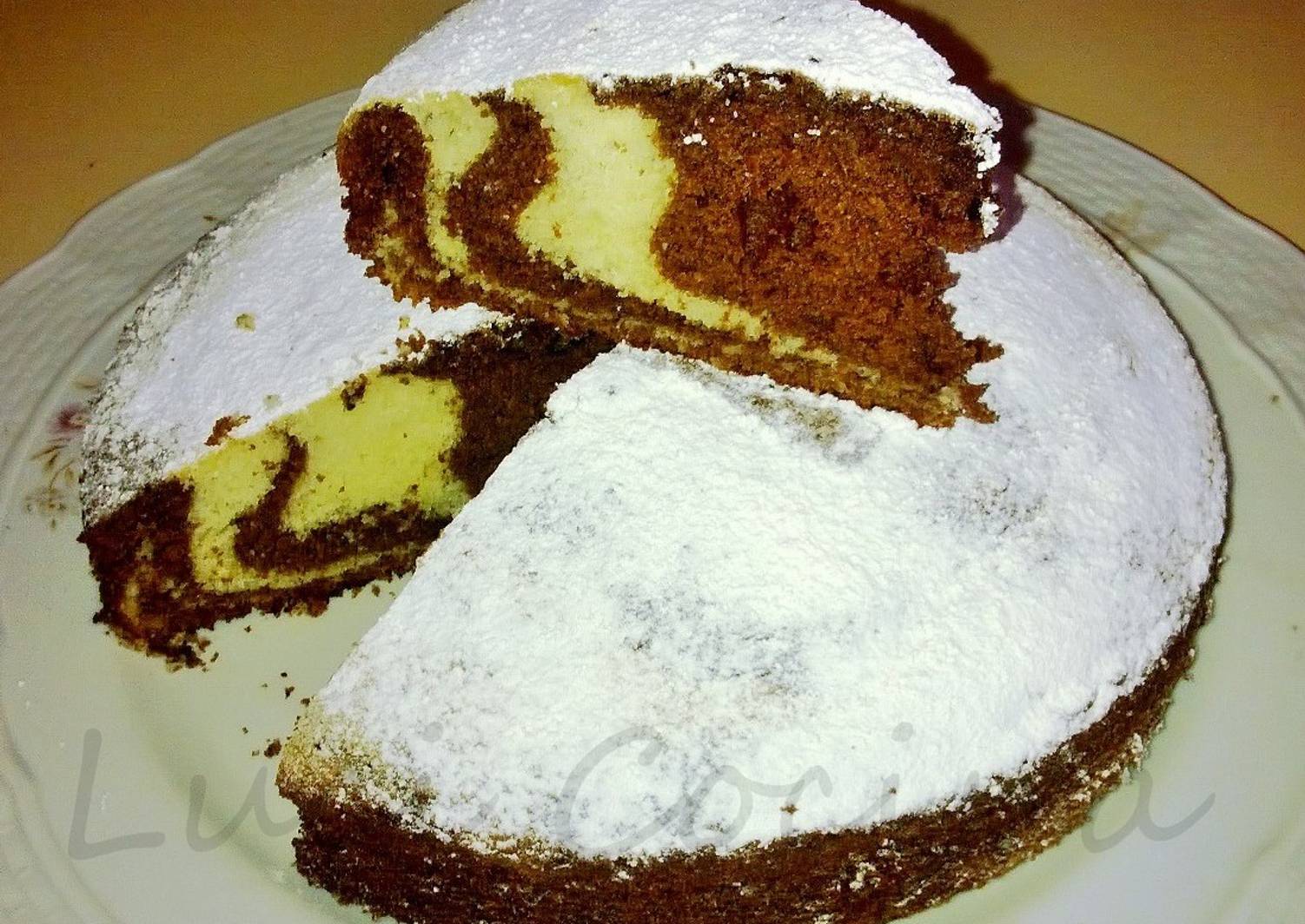 Torta marmolada royal Receta de LuciCocina- Cookpad