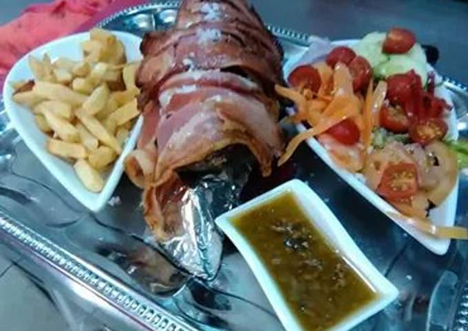 Solomillo albardado Receta de Lara- Cookpad