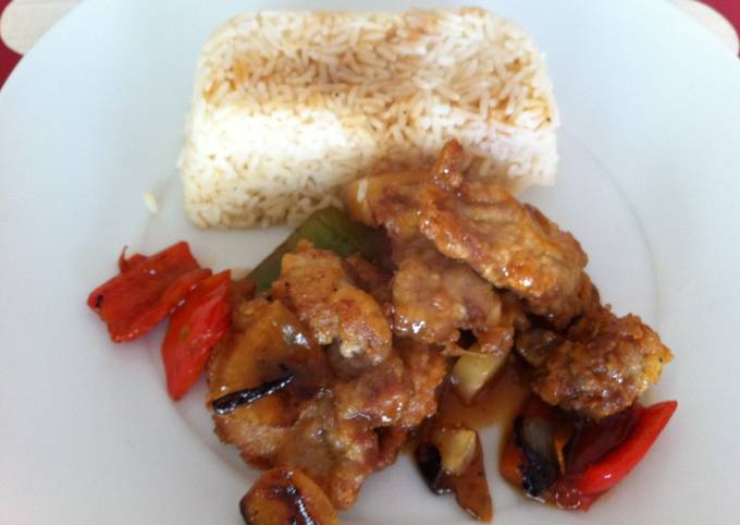 Cerdo Agridulce Receta de CHINATOWN- Cookpad