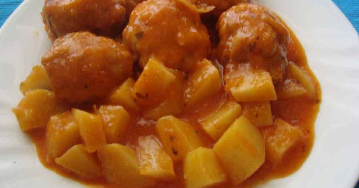 Bolitas con tomate Receta de Charic- Cookpad