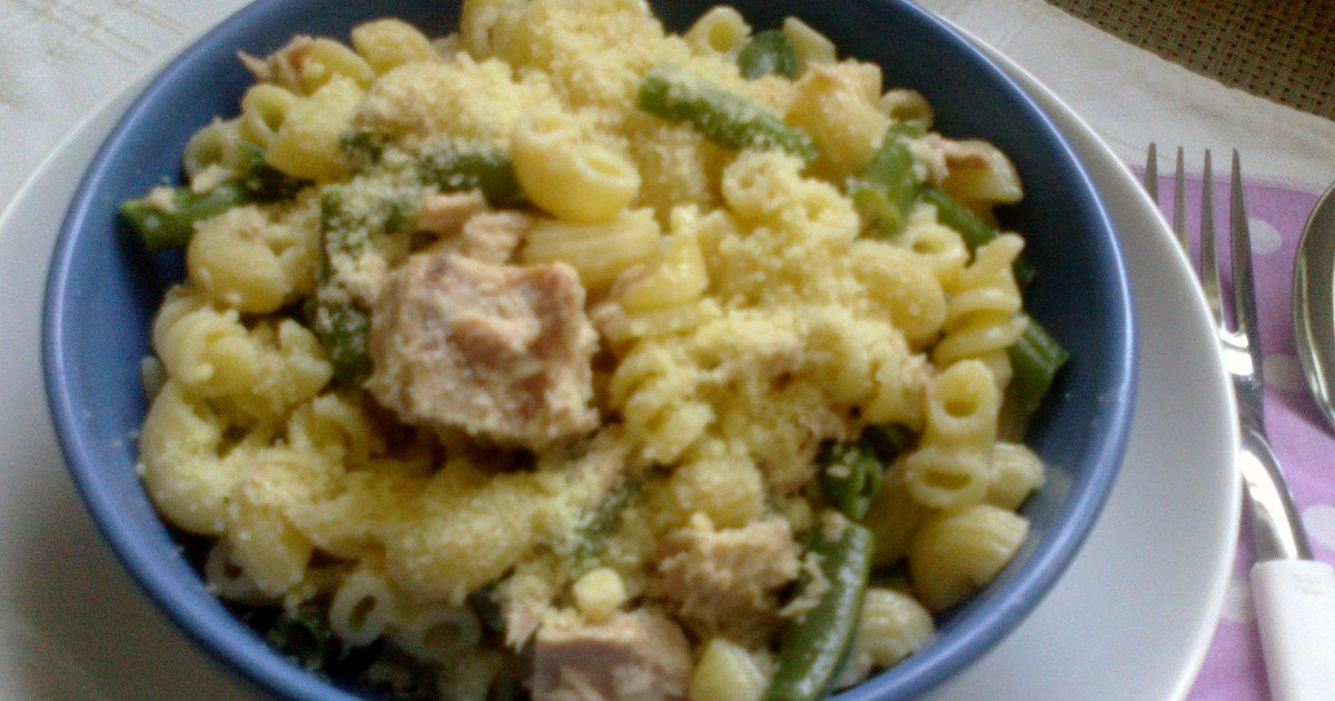 Pasta Con Atún Y Chauchas Con Variantes Receta de MARALA🍀🍀- Cookpad