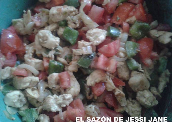 Pechuga de Pollo a la Mexicana Receta de Jessi Jane- Cookpad