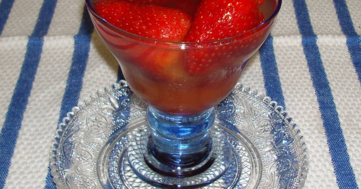 Frutas rojas al cava Receta de carme castillo- Cookpad