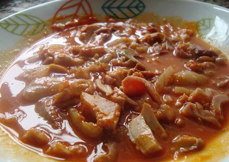 Menudo con patatas Receta de Charic - Cookpad
