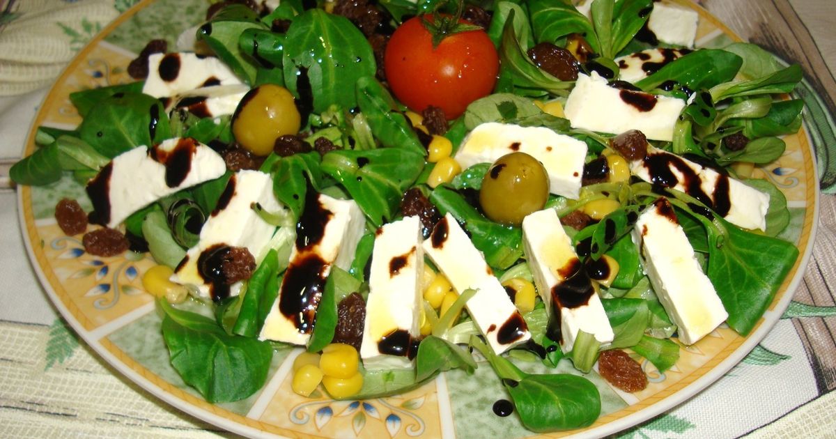 Ensalada Montañesa Con Queso Fresco Receta de carme castillo- Cookpad