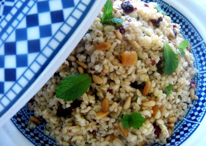 Ensalada de bulgur Receta de Lub- Cookpad