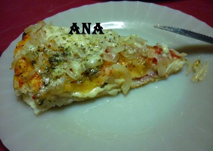 PIZZA DE CEBOLLA RELLENA CASERA Receta de GRINGA- Cookpad