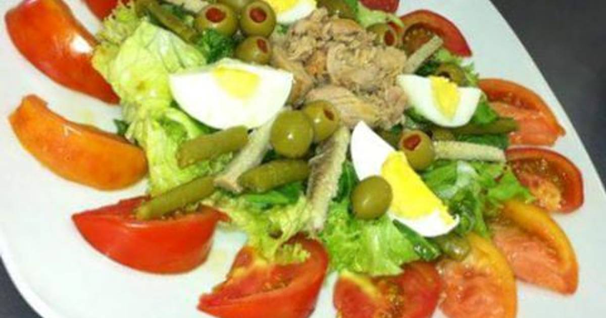 Ensalada Nizarda Receta de Chef Diosa- Cookpad