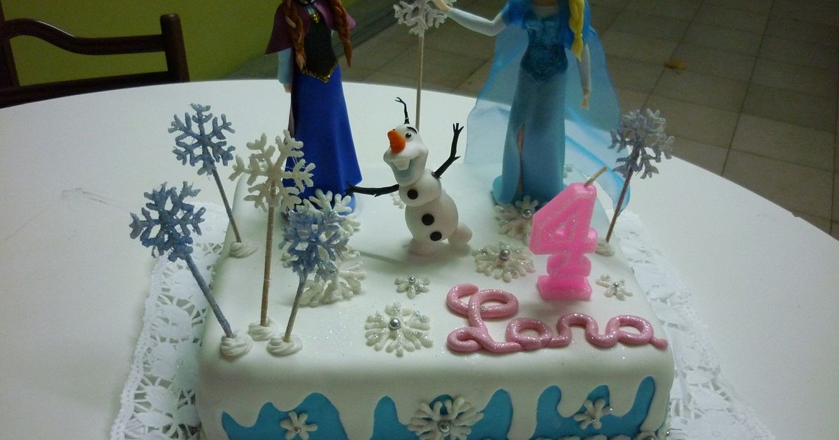 Torta Princesas De Frozen Cumpleaños Lara Receta de GRINGA
