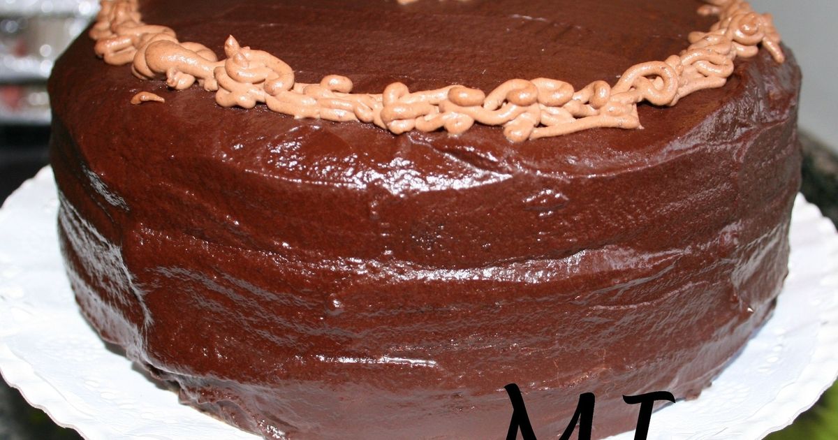Pastel De Chocolate (My Devils Food Cake) Receta de Maggie- Cookpad