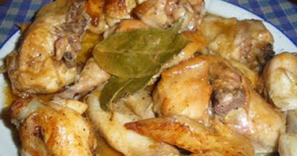 Pollo al ajillo Receta de manel63- Cookpad