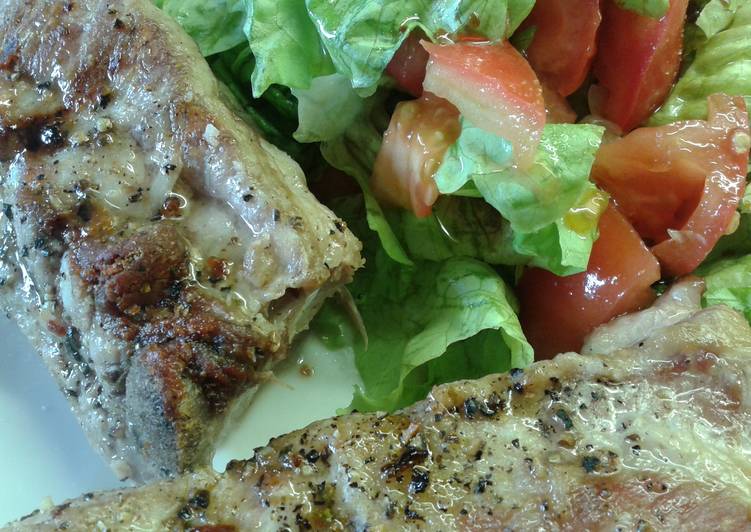 Pechito de cerdo con manta al grill Receta de MARALA- Cookpad