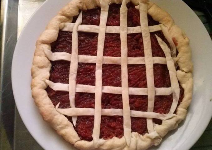 Pasta frola de dulce de membrillo casera Receta de lauradaluzgrumberg ...