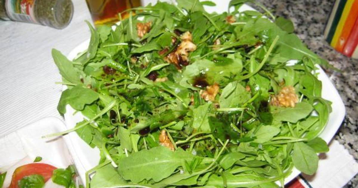 Ensalada de Rúcula Receta de mis-recetas- Cookpad