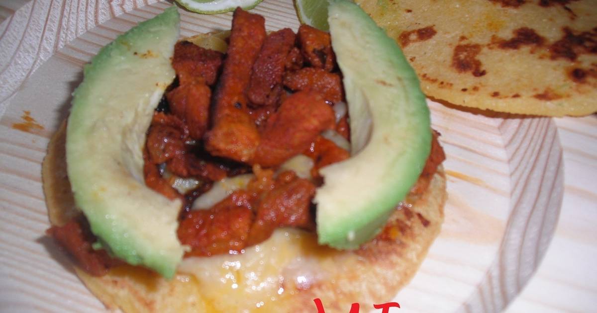 Tacos de carne adobada con jugo de naranja y piña Receta de Maggie- Cookpad