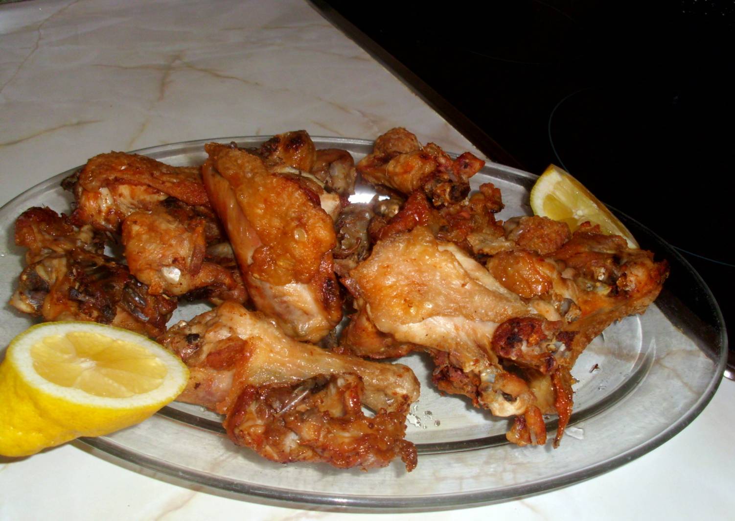 Pollo frito Receta de marrongal- Cookpad