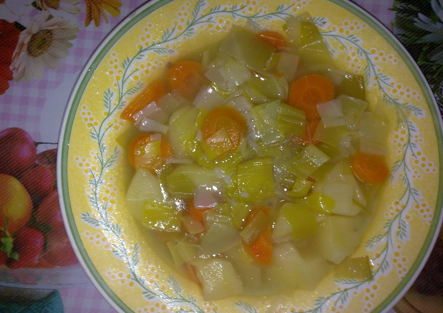 Sopa de puerros Receta de maybe-70- Cookpad