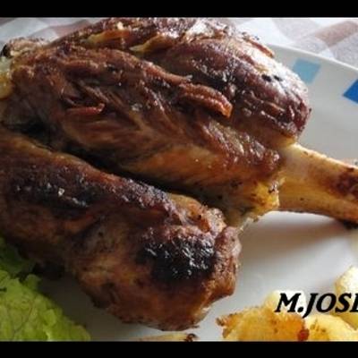 Codillo asado Receta de M.Jose- Cookpad