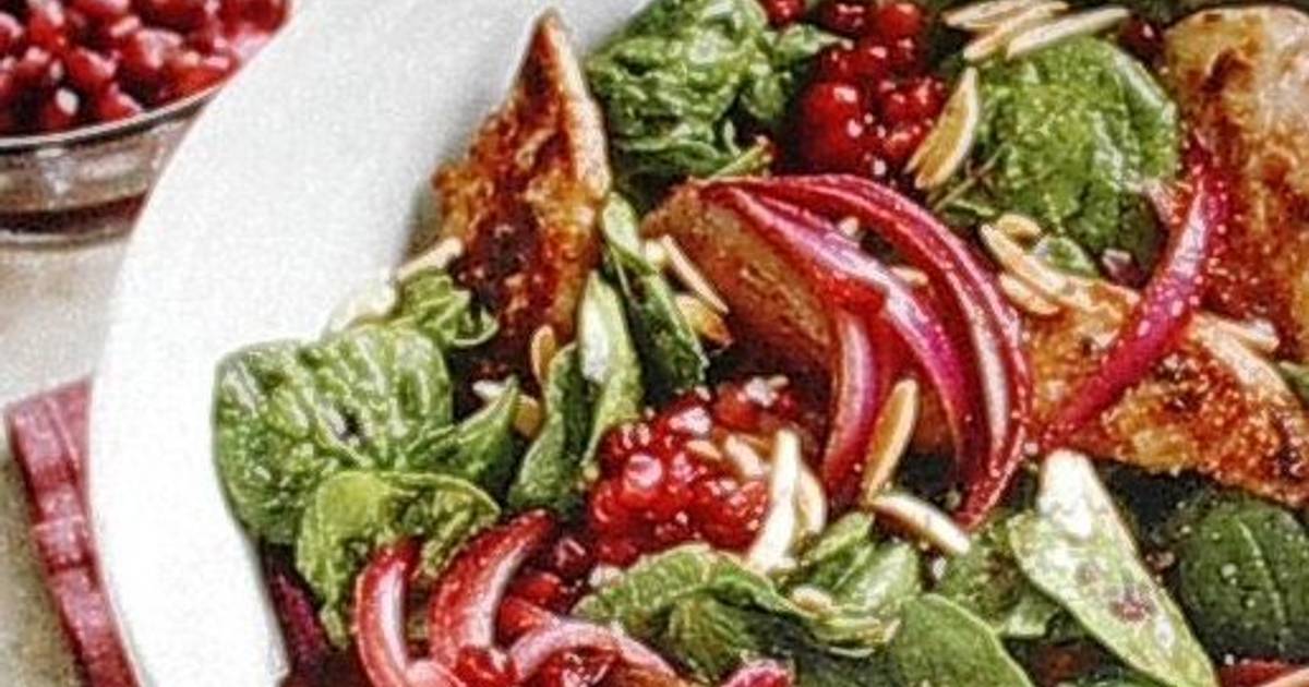 Ensalada espinacas cruda - 106 recetas caseras- Cookpad