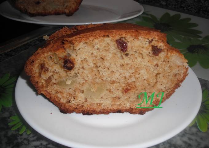 Pan de pera Receta de Maggie- Cookpad