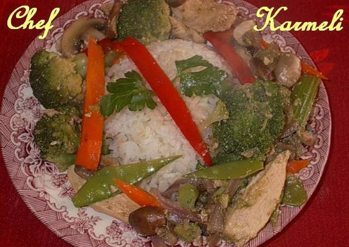 Pechugas de gallina salteadas a la lima coreanas Receta de chef_karmeli ...