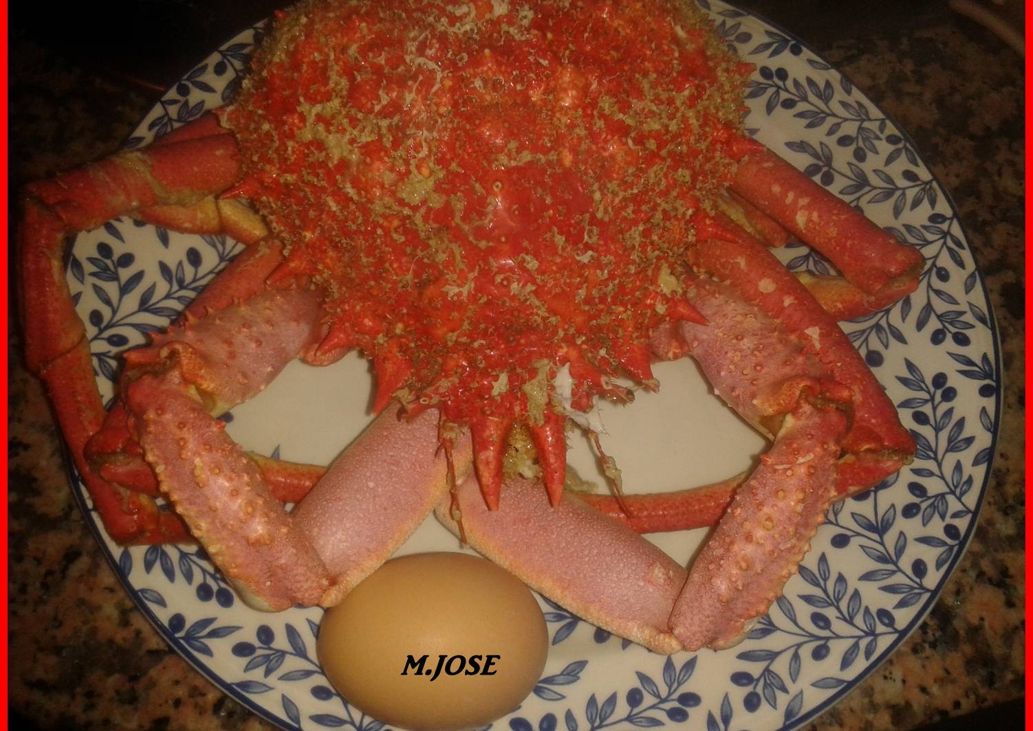 Centollo gratinado al horno Receta de M.Jose- Cookpad