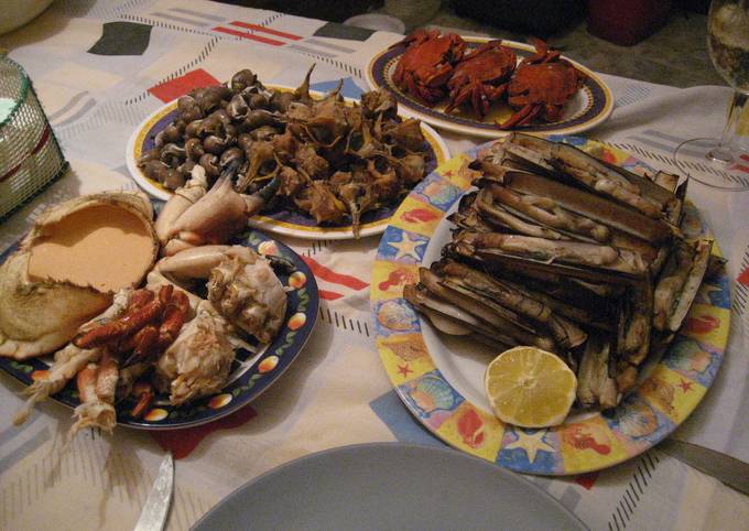 Mariscada o aperitivo de domingo Receta de esther- Cookpad