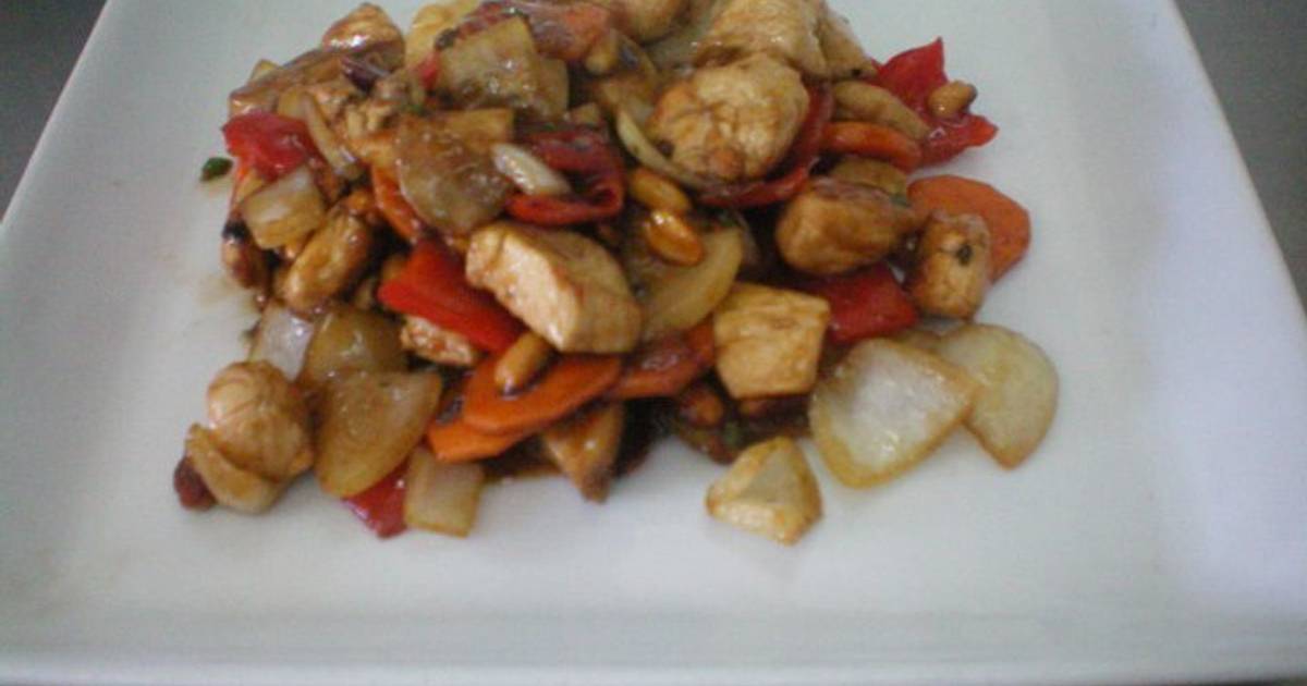 Pollo con maní Receta de chicaderosa- Cookpad