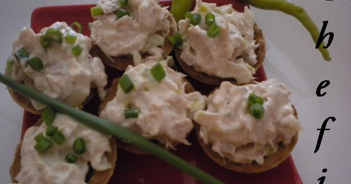 Canapés De Pollo Asado Receta de Chefi Martinez