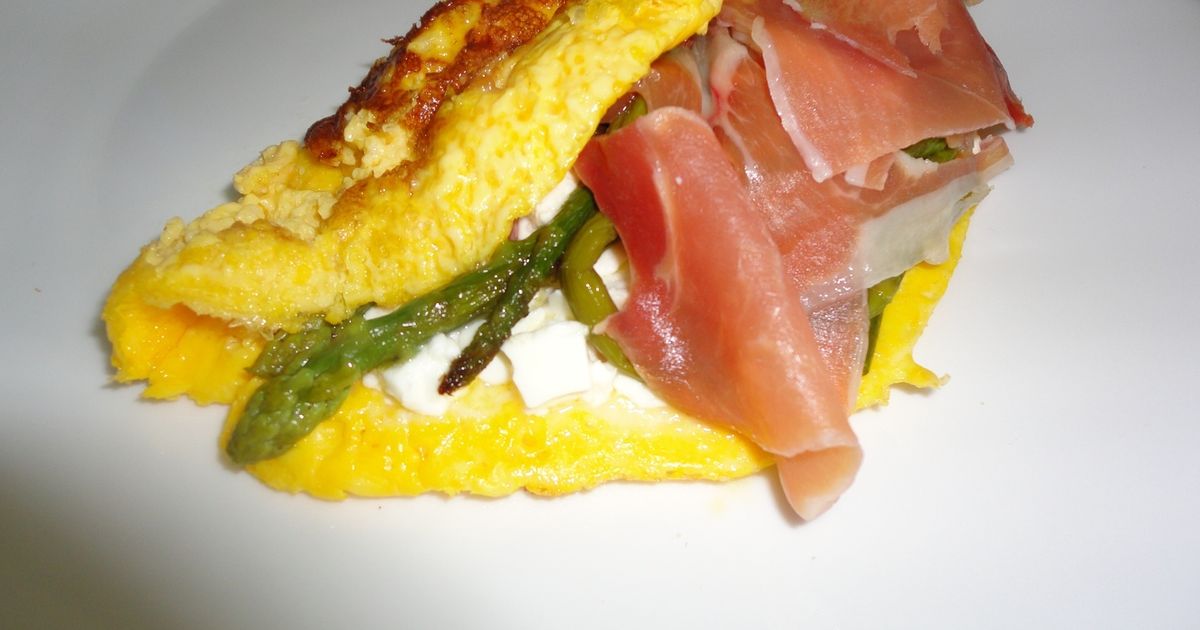 Tortilla Francesa Rellena Receta de Rebe- Cookpad