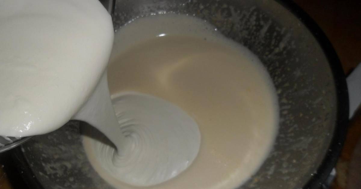 Crema sabayon - 5 recetas caseras- Cookpad