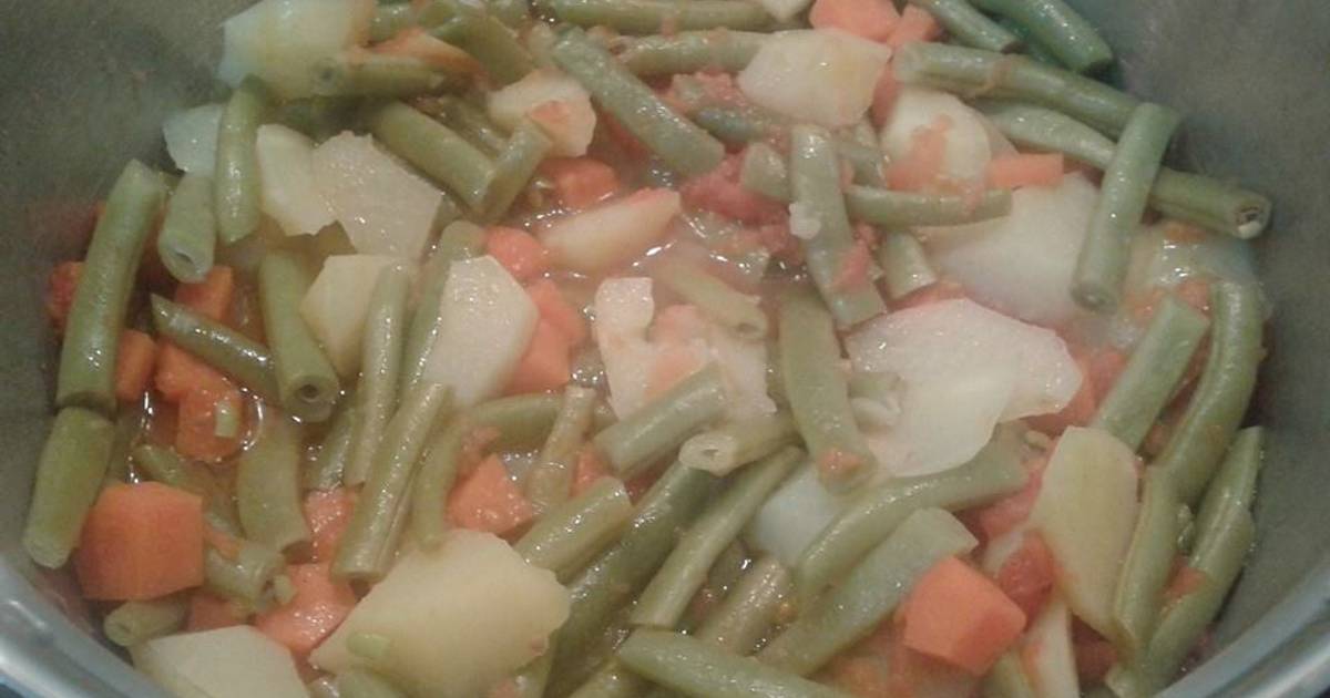 Hervido de habicholillas Receta de Isanti- Cookpad