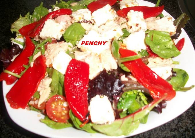 Ensalada colorida de Navidad Receta de penchi briones garcia- Cookpad