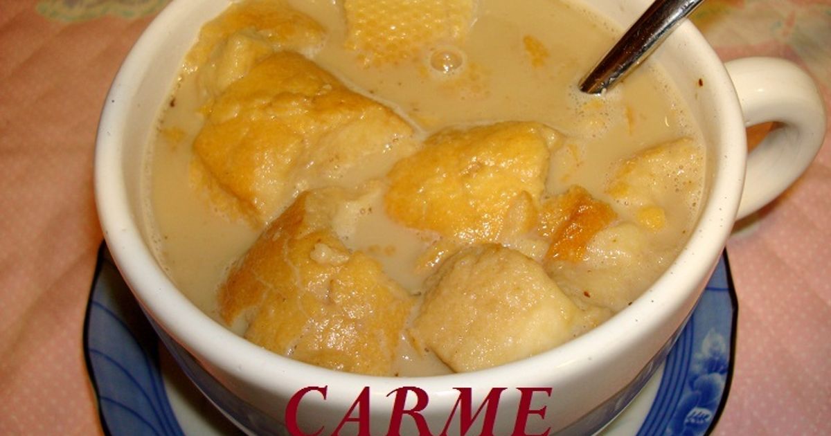 Café Con Sopas Receta de carme castillo