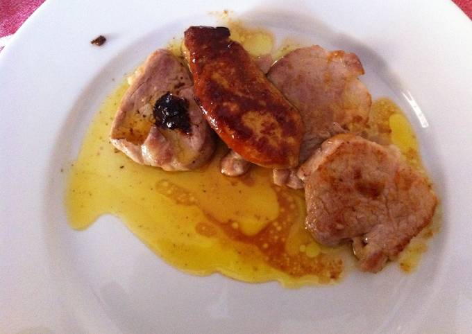 Solomillo con foie Receta de Marieta - Cookpad