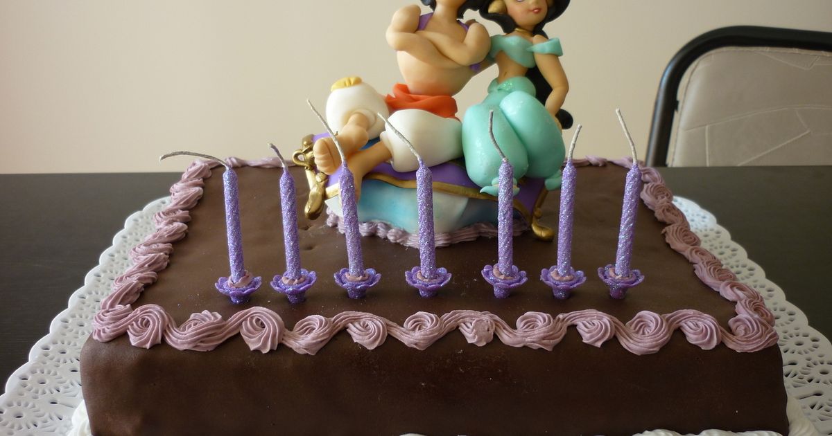 Torta Cumpleaños 7 Años De Mi Nieta Camila Receta de GRINGA- Cookpad