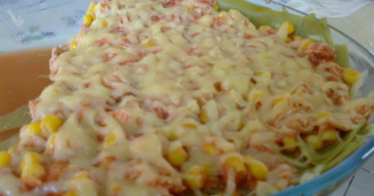 Lasagna de pollo Receta de Lizzy- Cookpad